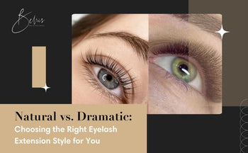 Natural vs. Dramatic Eyelash Extensions: Find the Perfect Eyelash ...